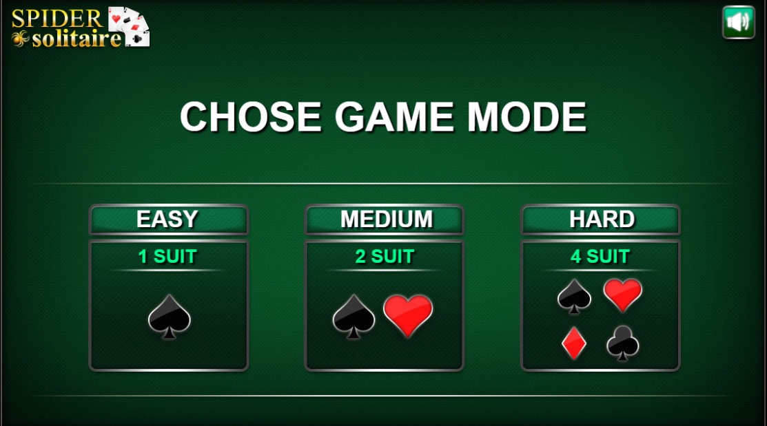 Spider Solitaire Play 1 Suit, 2 Suits, & 4 Suits Online For Free