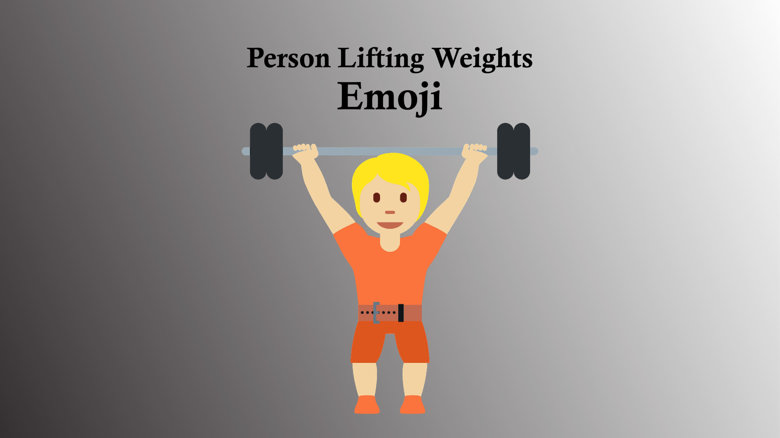 🏋️ Person Lifting Weights Emoji - ️Copy And Paste 📋 - Heatfeed