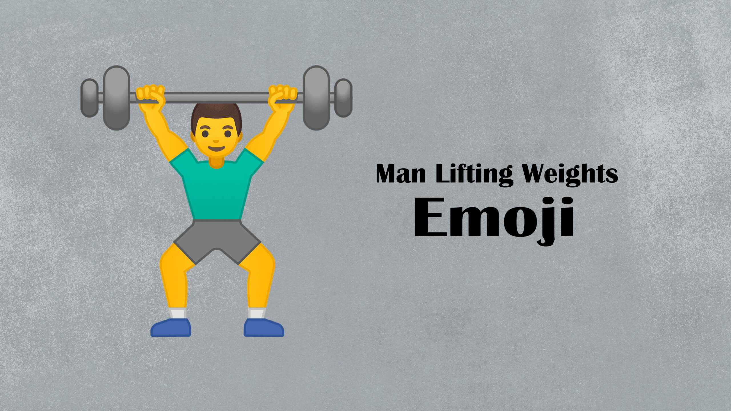 🏋️‍♂️ Man Lifting Weights Emoji - ️Copy And Paste 📋 - Heatfeed