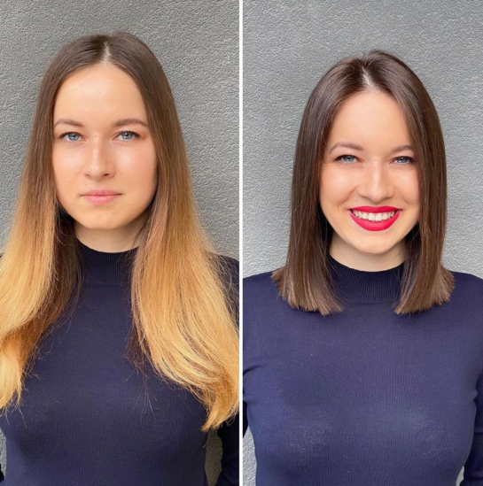 Hairstyle Transformation (Before vs After Pics) - HeatFeed