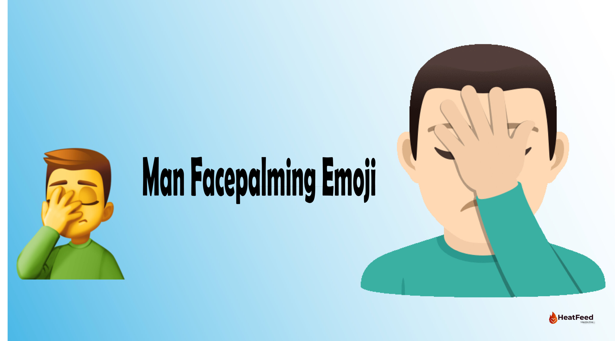 🤦‍♂️ Man Facepalming Emoji - Meaning, ️copy & 📋paste
