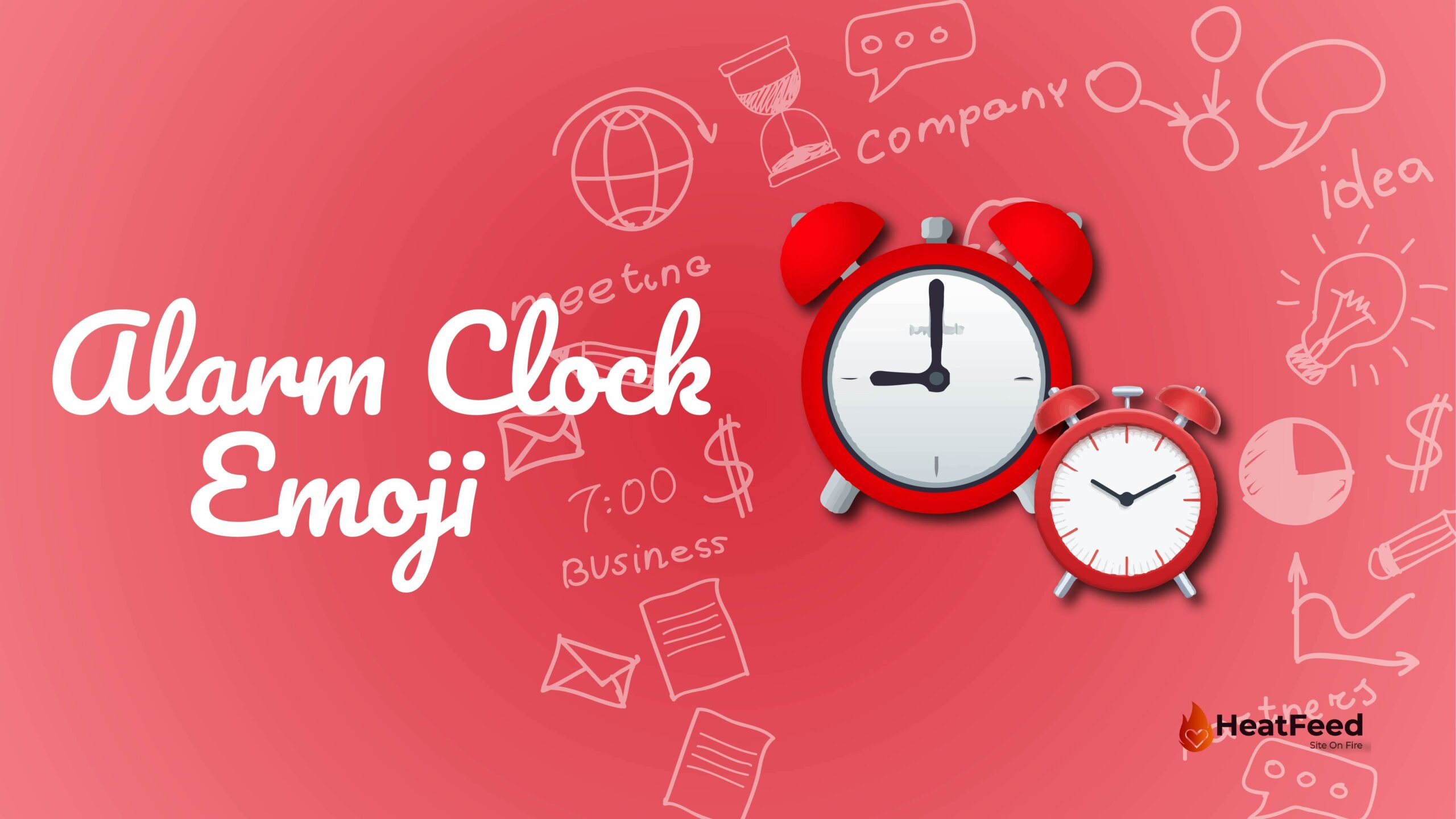Alarm Clock Emoji⏰-Meaning, Copy, ️ & Paste 📝