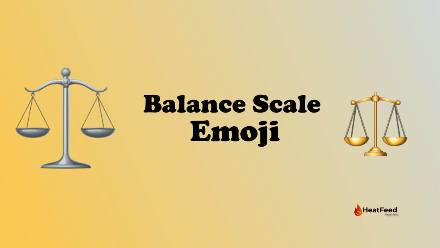 balance scale emoji Archives - Heatfeed