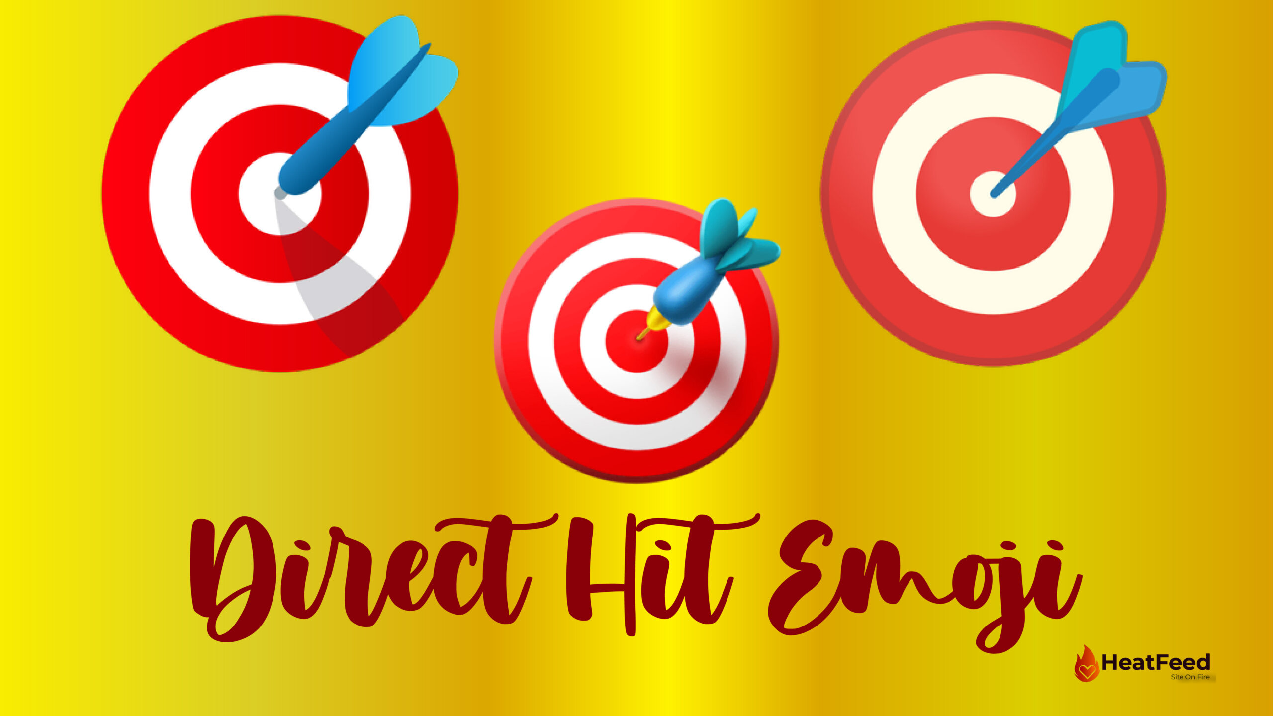 🎯 Direct Hit Emoji - Meaning, ️copy and 📋paste.