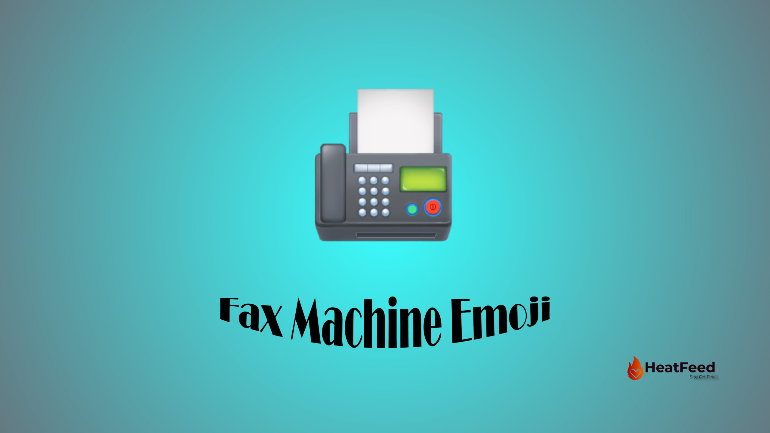📠 Fax Machine Emoji-Meaning, Copy, ️ & Paste 📝