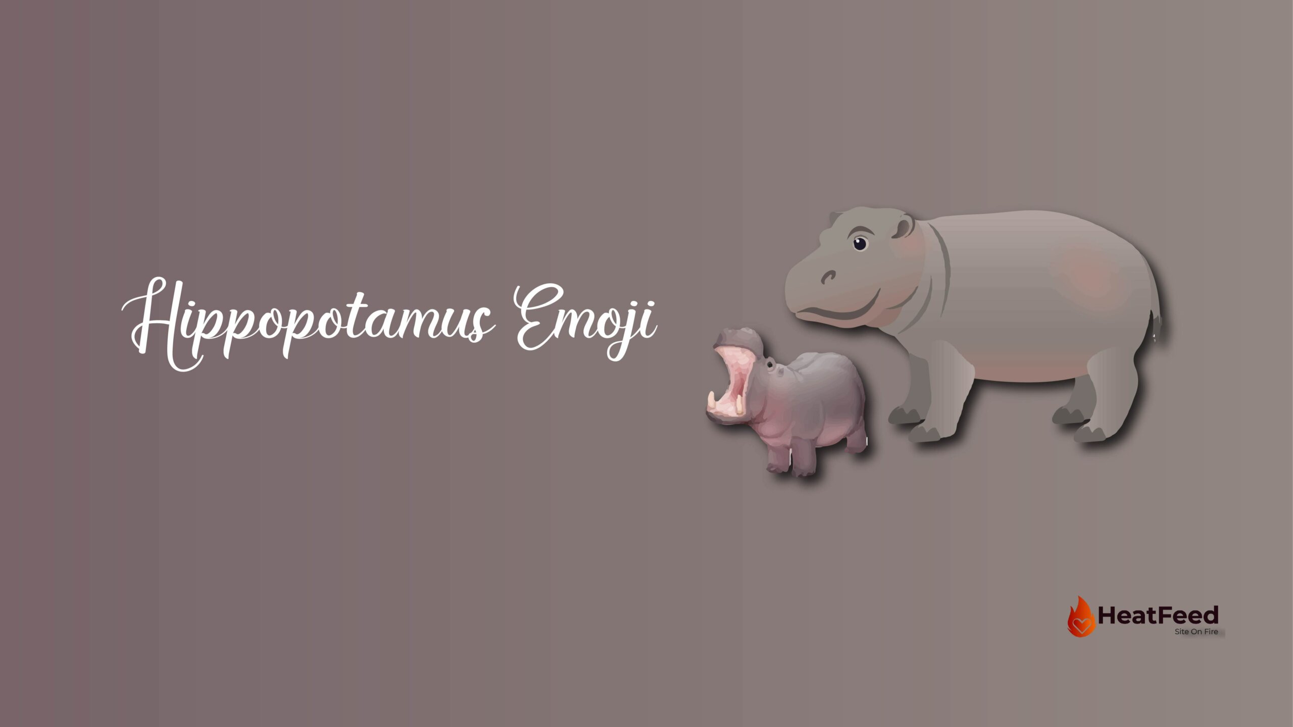 🦛 Hippopotamus Emoji-Meaning, Copy, ️ & Paste 📝