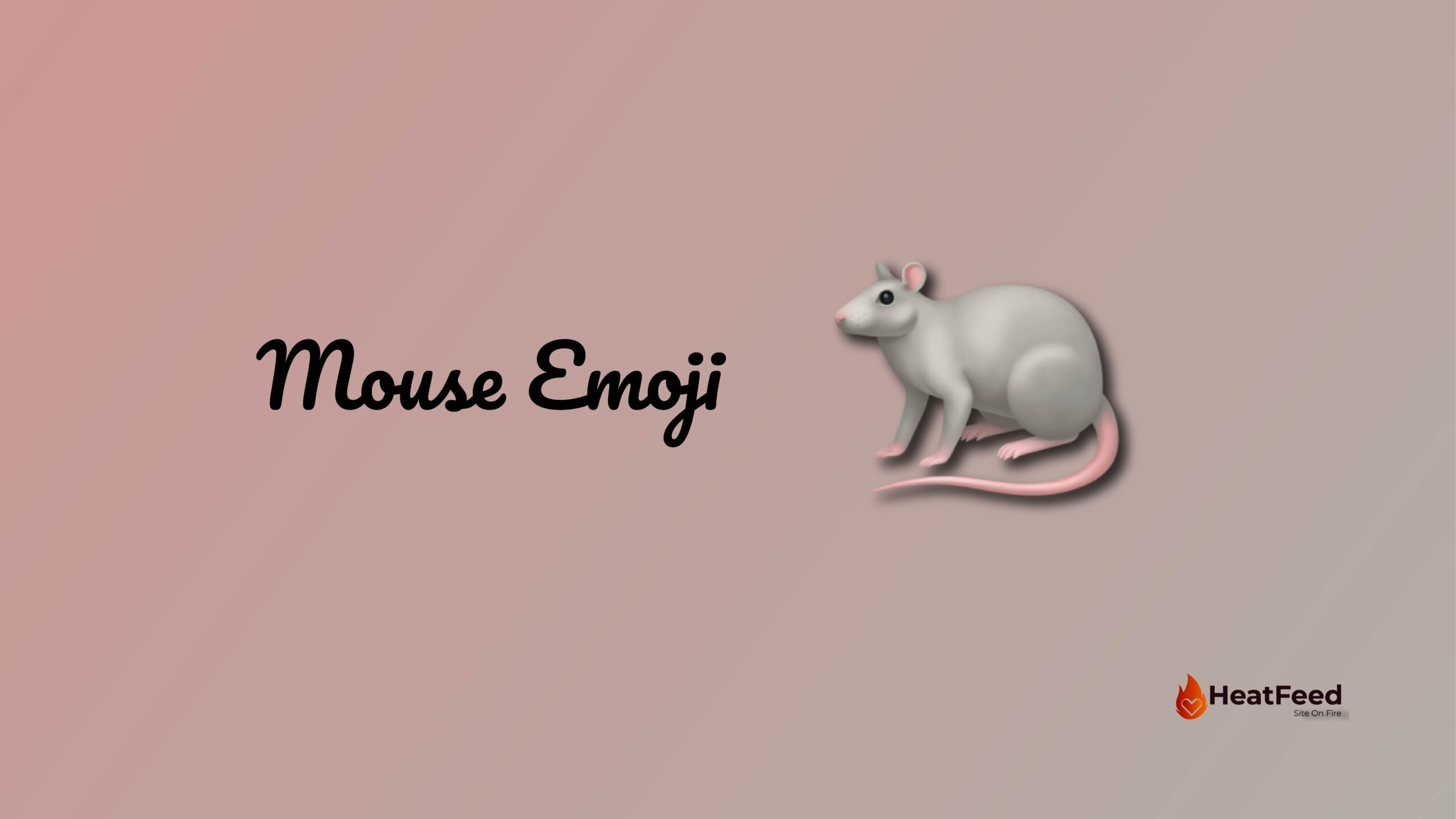 🐁 Mouse Emoji- ️ Copy & Paste 📝