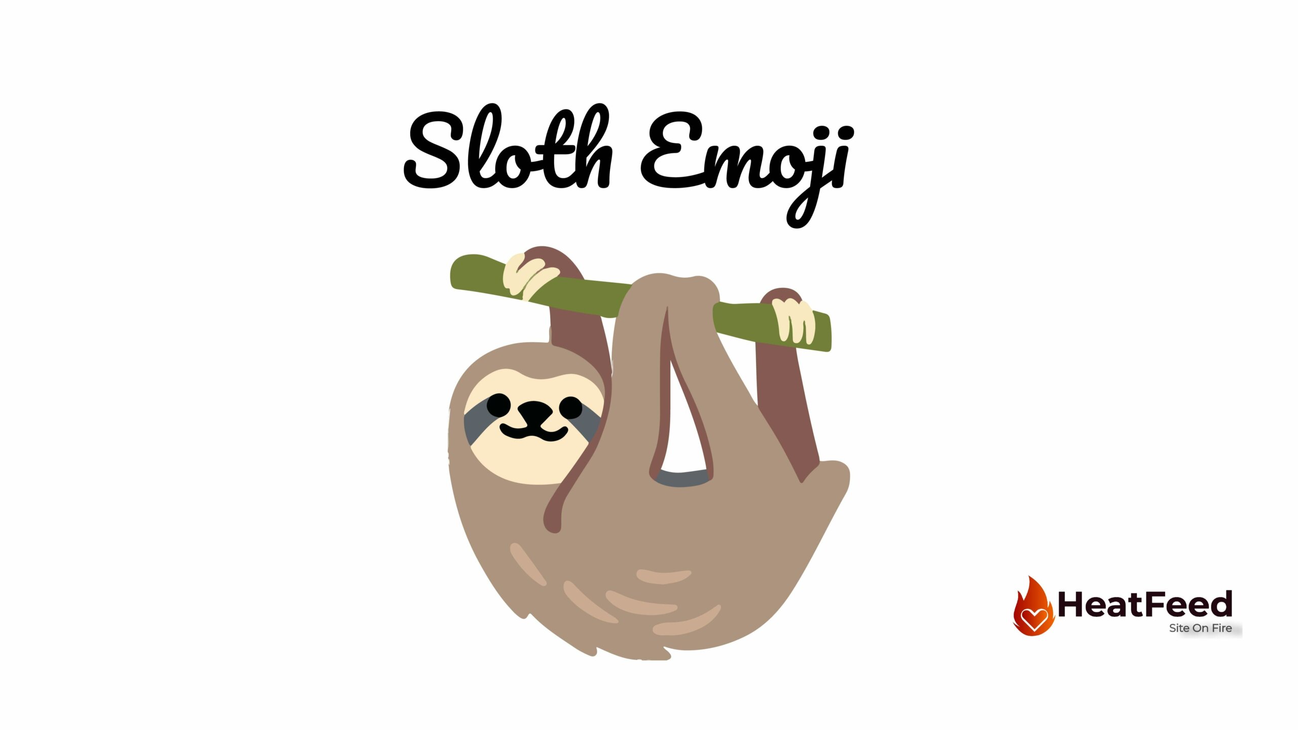🦥 Sloth Emoji- ️ Copy & Paste 📝