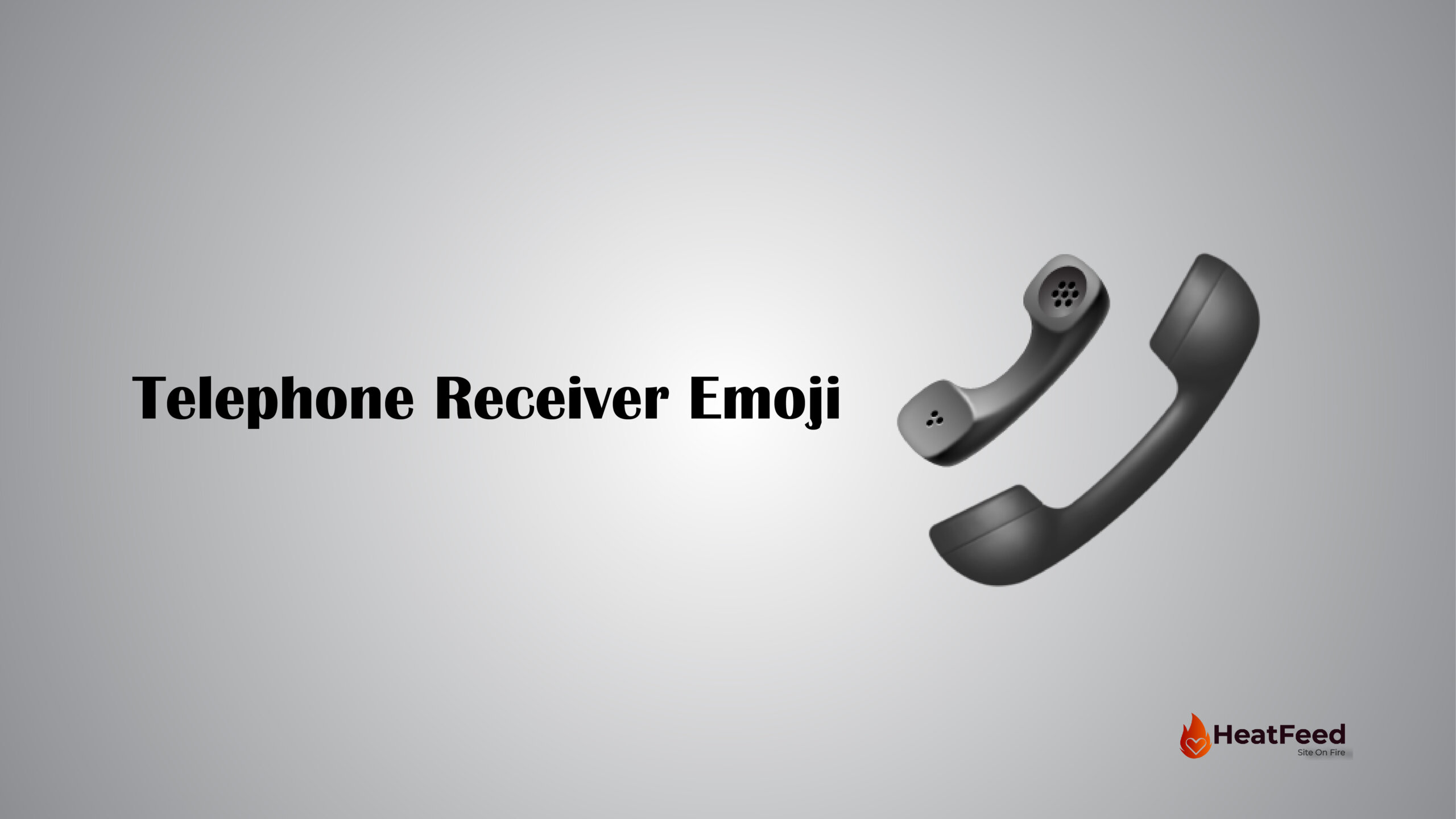 📞 Telephone Receiver Emoji-Meaning, Copy, ️ & Paste 📝