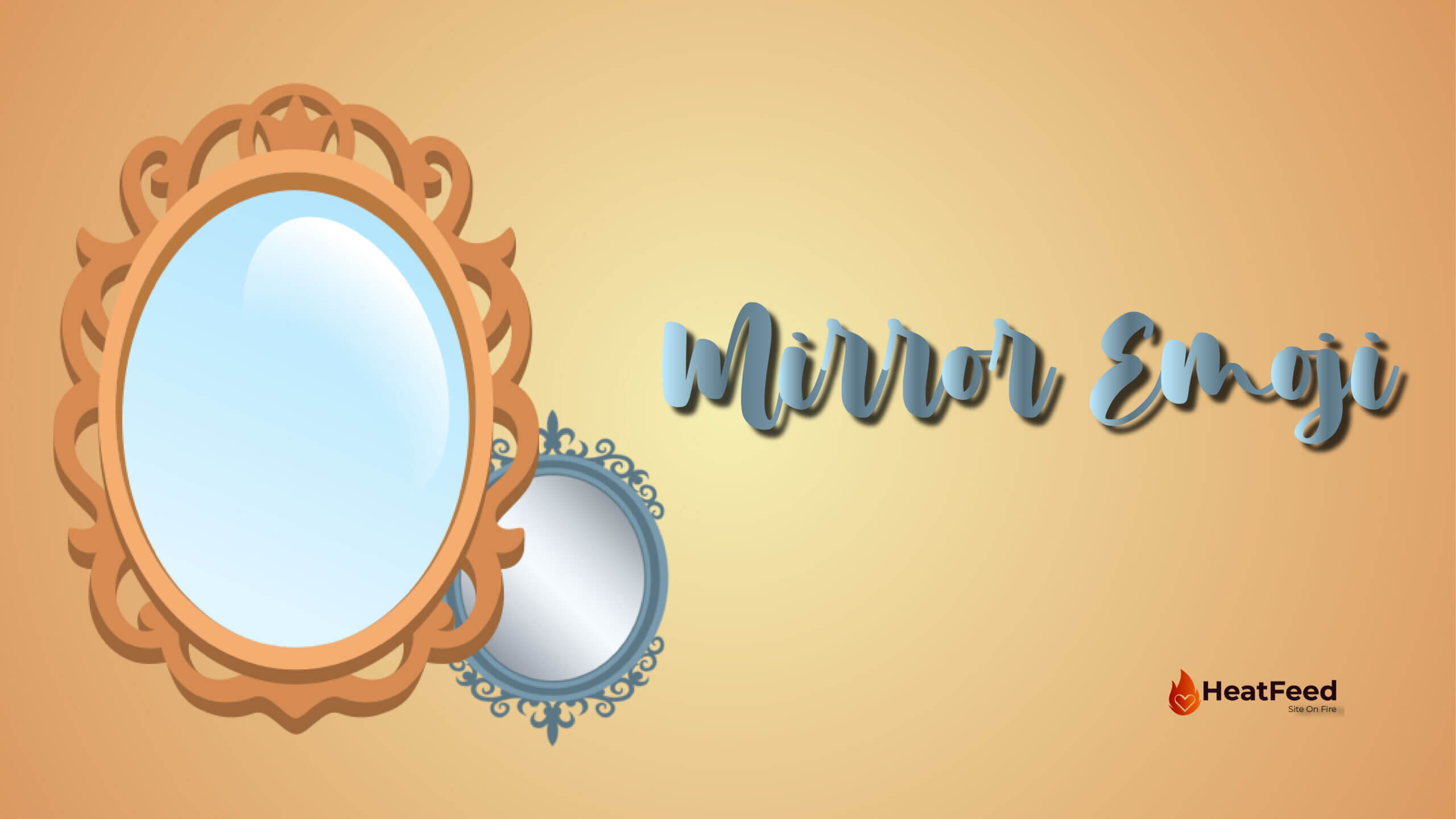 🪞 Mirror Emoji- Meaning, Copy, ️& Paste 📝 Heatfeed