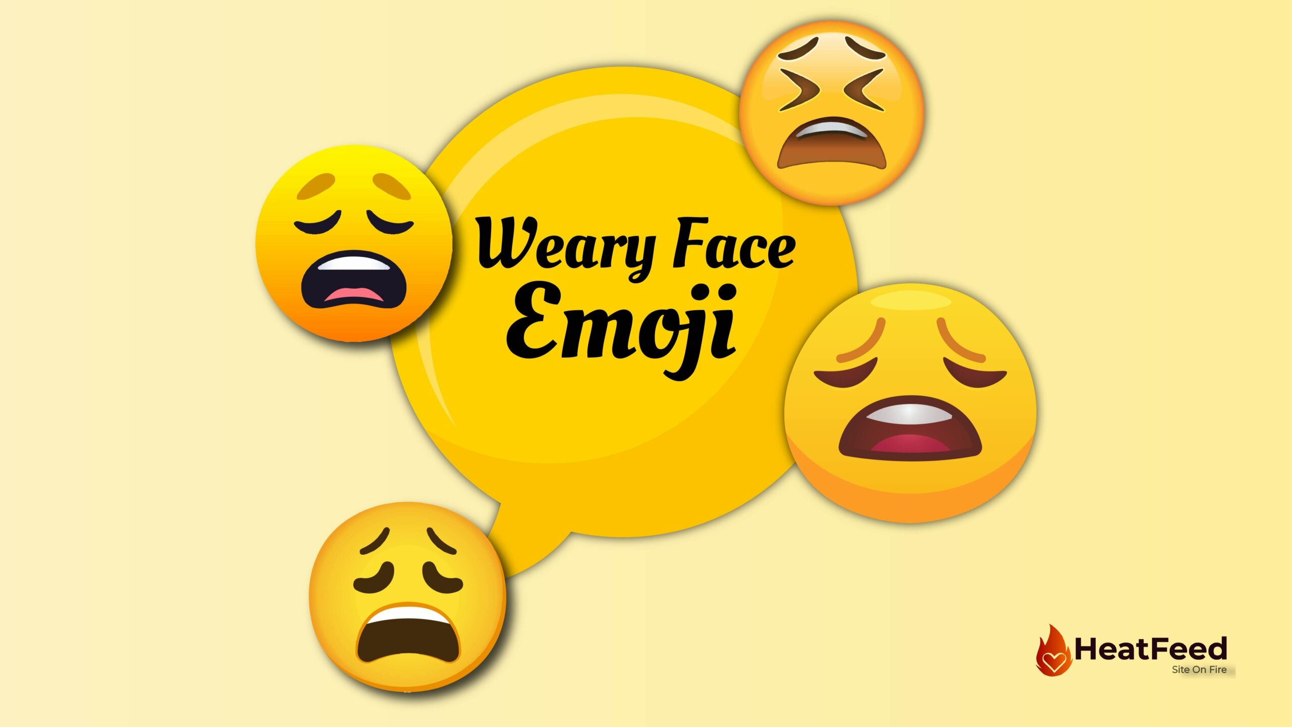 Weary Face Emoji 😩 - ️ Copy And Paste 📋