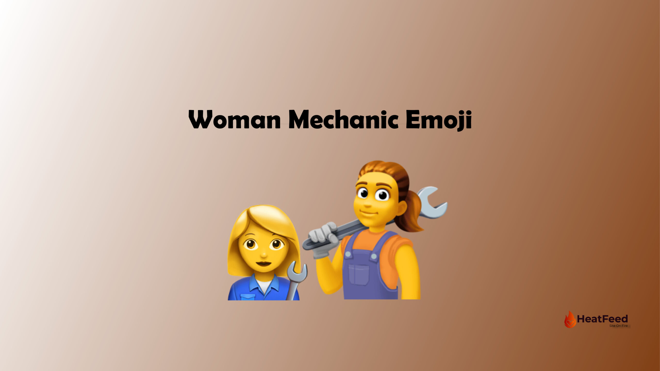 👩‍🔧 Woman Mechanic Emoji - Meaning, ️copy and 📋paste