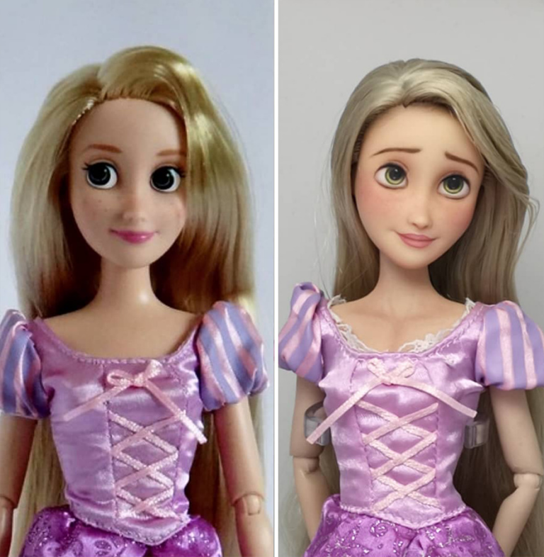 Artists Repaints 30 Dolls In A Practical Way - Heatfeed