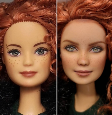 Artists Repaints 30 Dolls In A Practical Way - Heatfeed