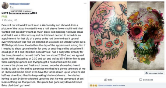 26 tattoo owners who posted pic of new tattoo with a mistake