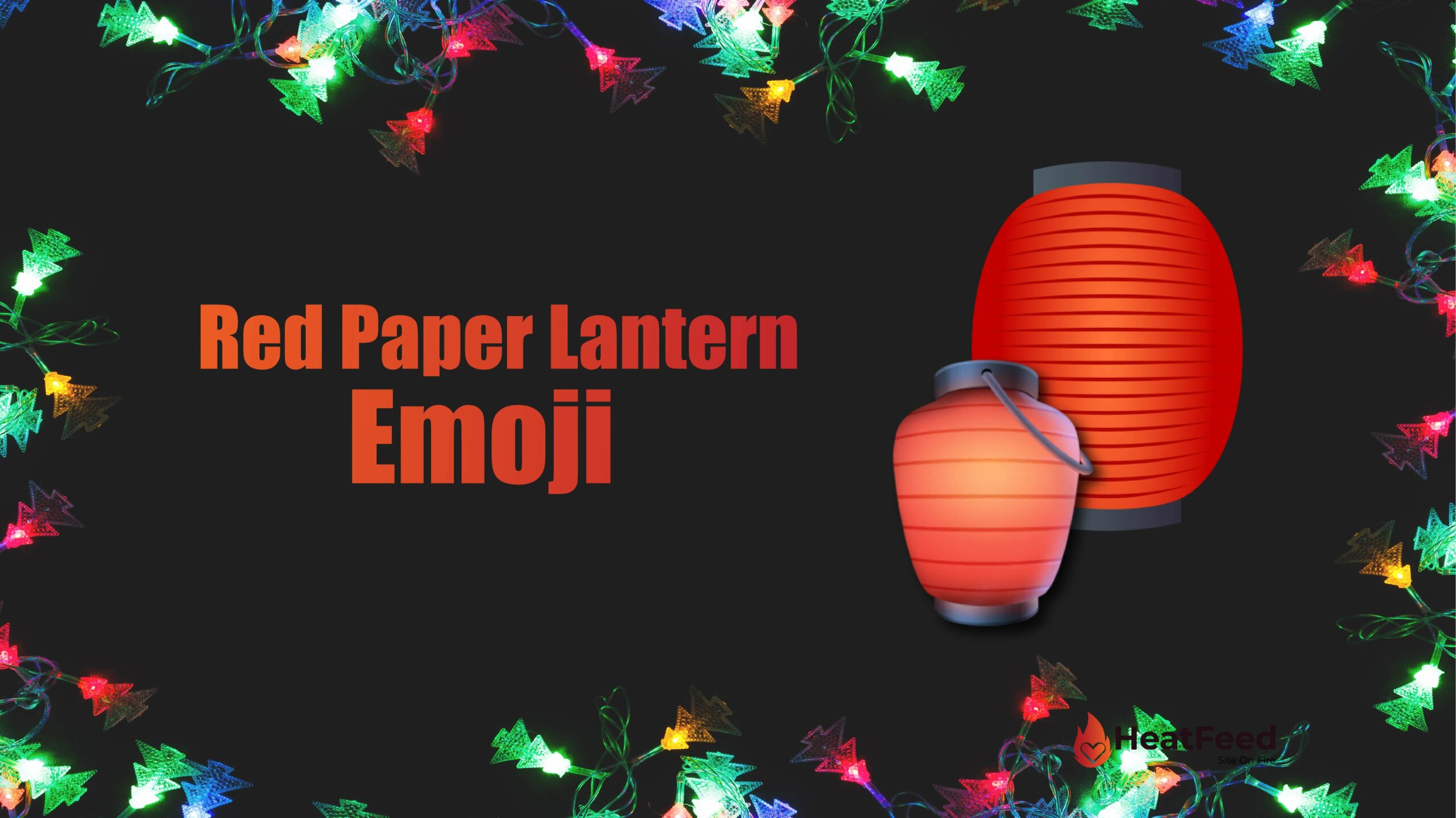 🏮 Red Paper Lantern Emoji -Meaning, Copy, ️ & Paste 📝