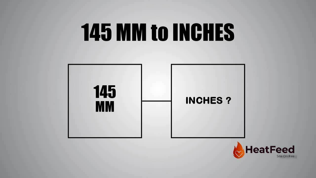 Convert 145 MM To Inches
