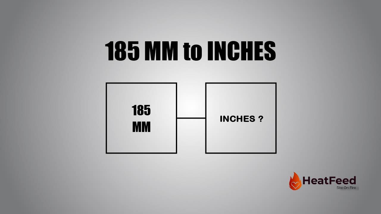 Convert 185 MM to Inches