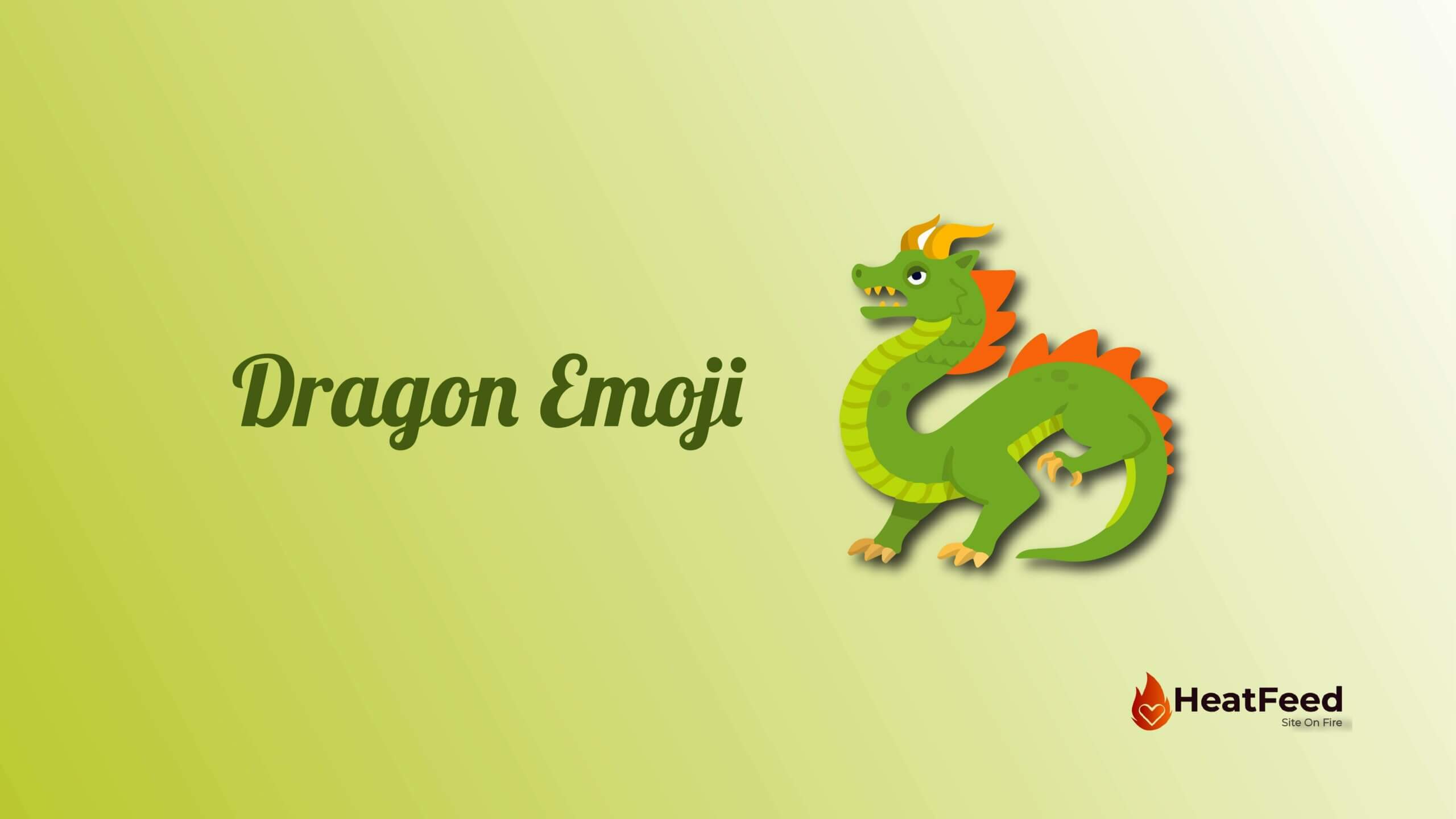 🐉 Dragon Emoji- ️ Copy & Paste 📝