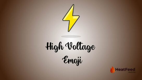 High Voltage Emoji ⚡ - ️Copy and Paste 📋