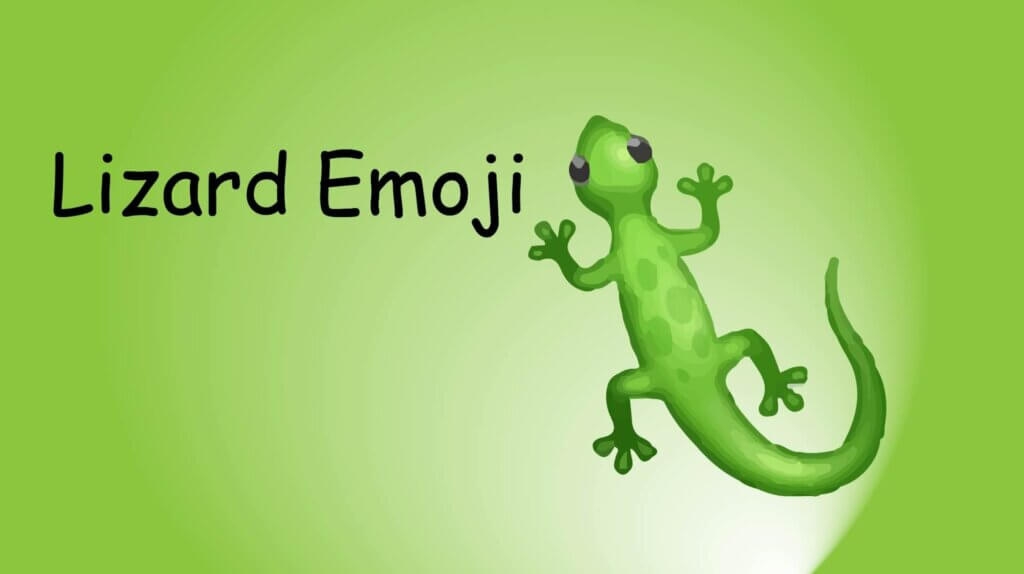 lizard emoji Archives - Heatfeed