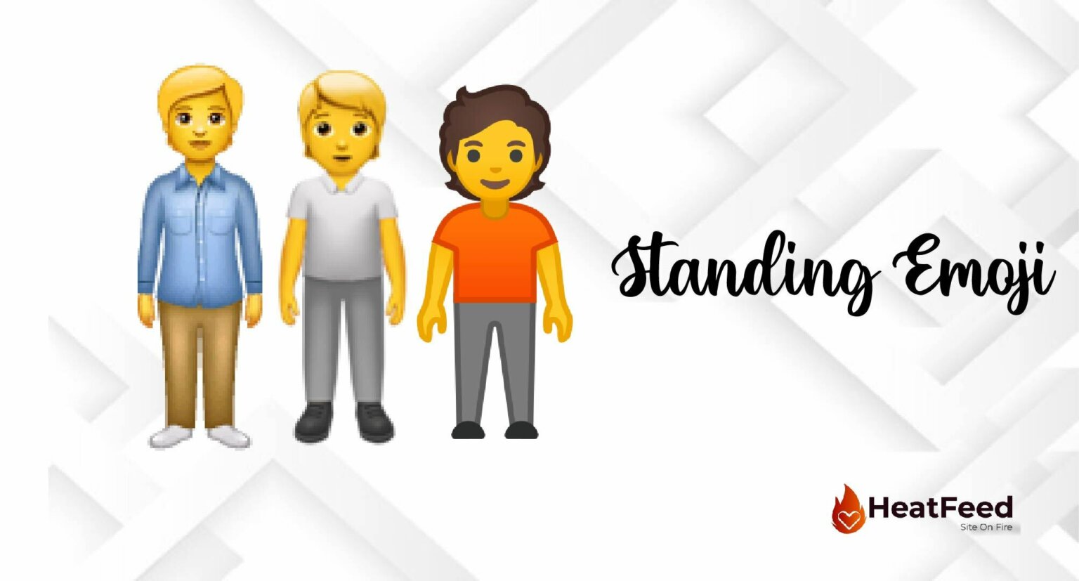 Person Standing Emoji 🧍- Meaning, ️ copy and 📋 paste