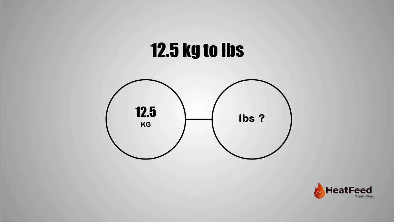 Convert 12.5 kg to lbs- Heatfeed