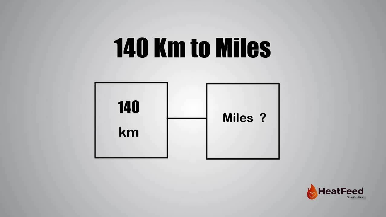Convert 140 Km To Miles