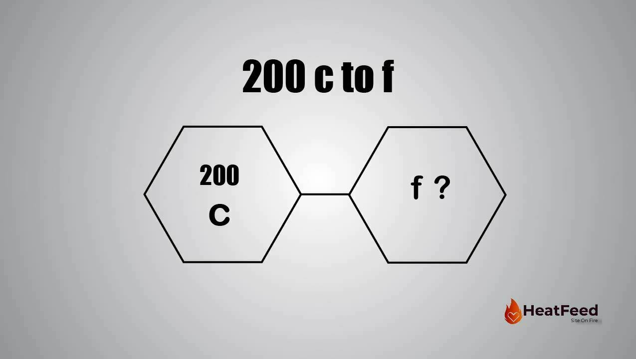 Convert 200 C to F Heatfeed