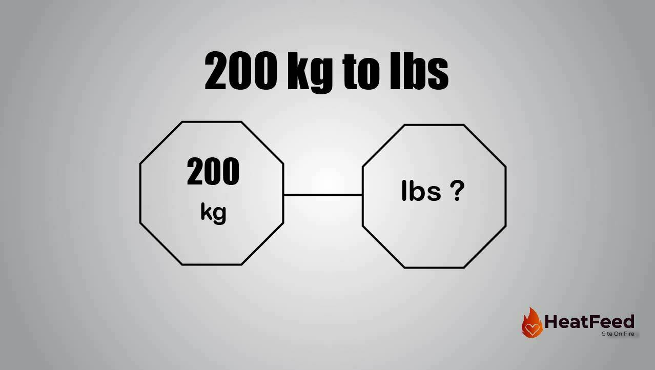 200 KG To LBS Convert 200 Kilograms To Pounds