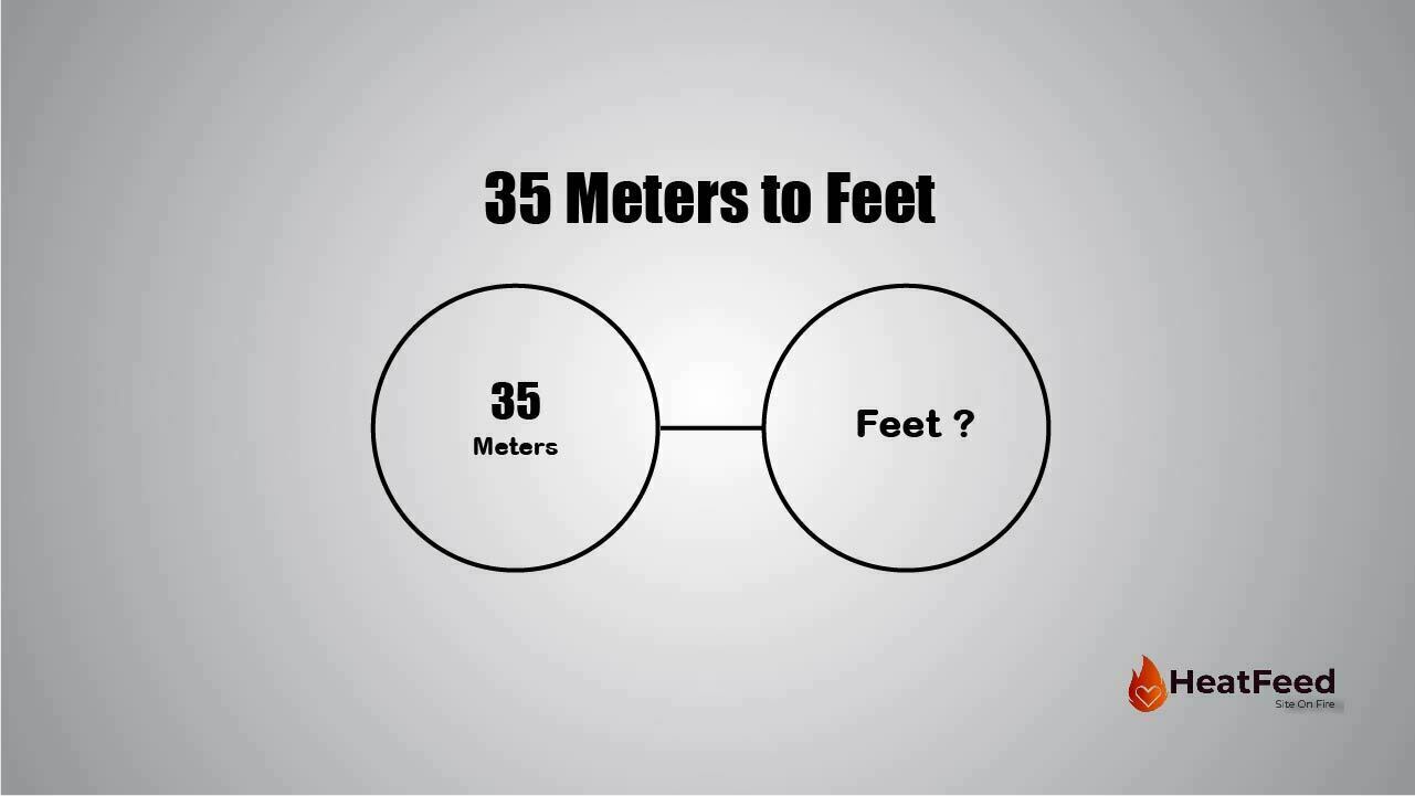 Convert 35 Meters to Feet