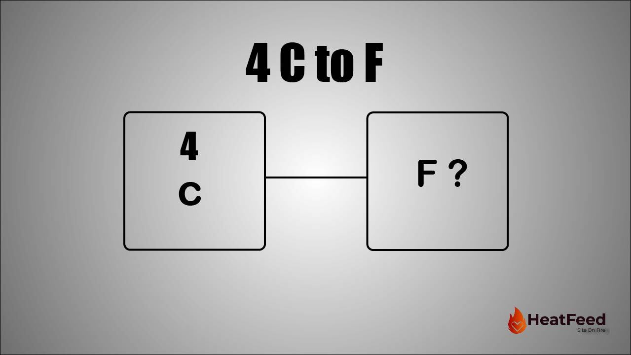 Convert 4 Degrees C to F - Heatfeed