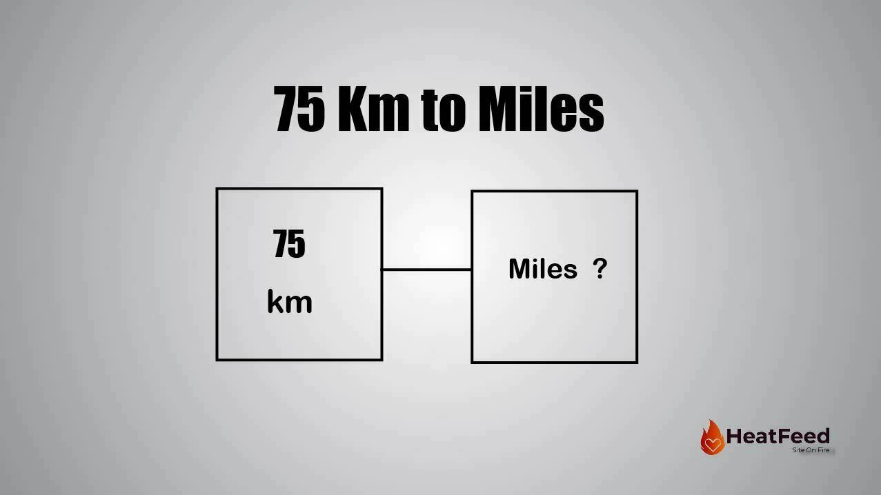 Convert 75 Km To Miles