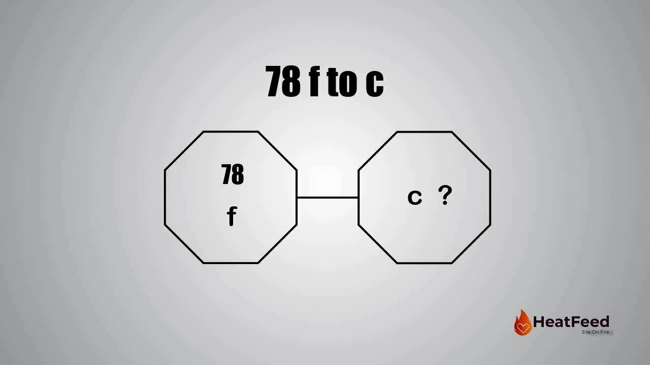 Convert 78 Degrees F To C Heatfeed