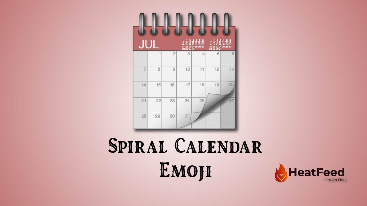 🗓️ Spiral Calendar Emoji - ️ Copy And Paste 📋 - Heatfeed