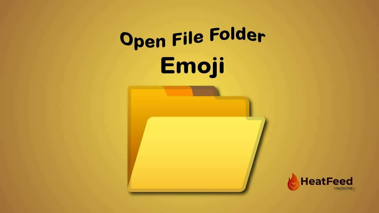 📂 Open File Folder Emoji - ️ Copy And Paste 📋- Heatfeed