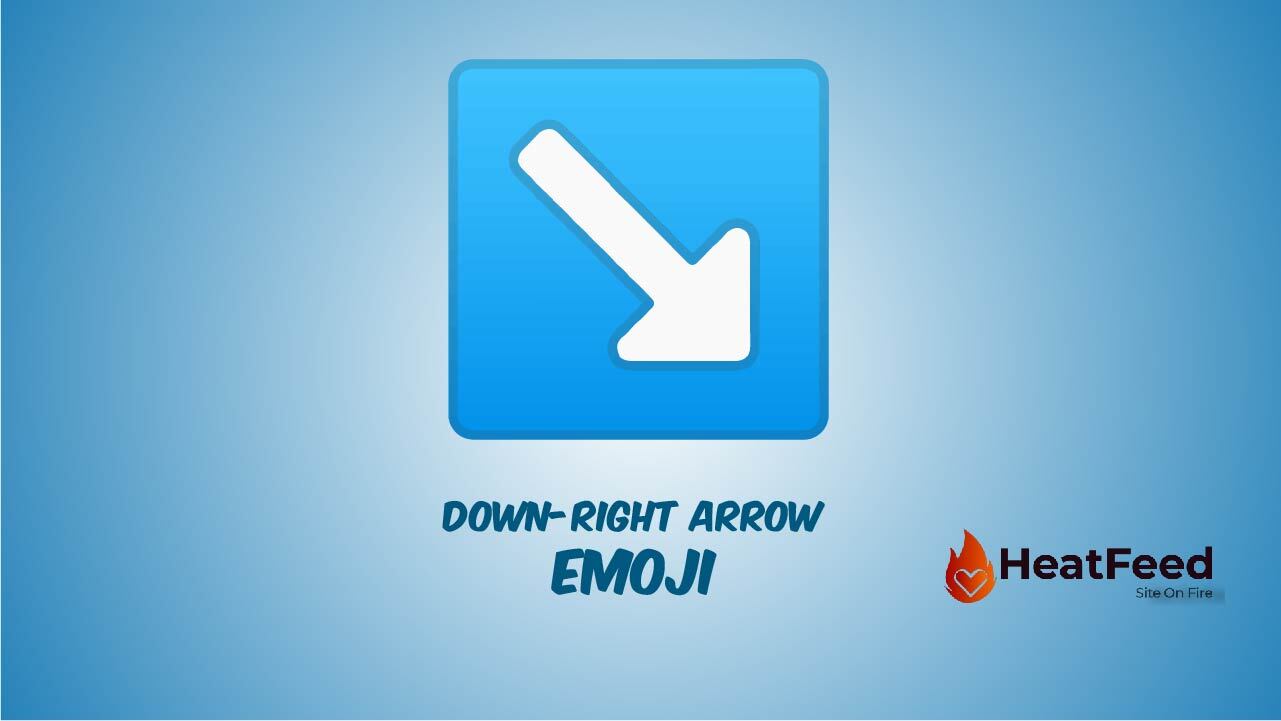 ↘️ Down-Right Arrow Emoji - ️ Copy And Paste 📋