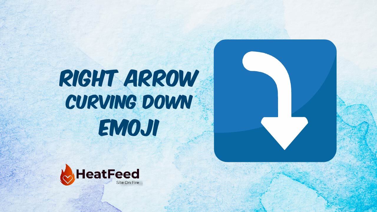 ⤵️ Right Arrow Curving Down Emoji - ️ Copy And Paste 📋