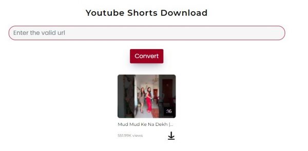 YouTube Short Downloader - Fastest, Free and High-quality.