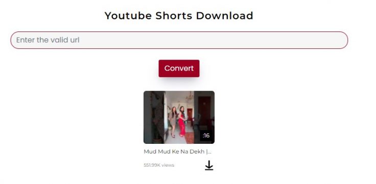 YouTube Short Downloader - Fastest, Free and High-quality.