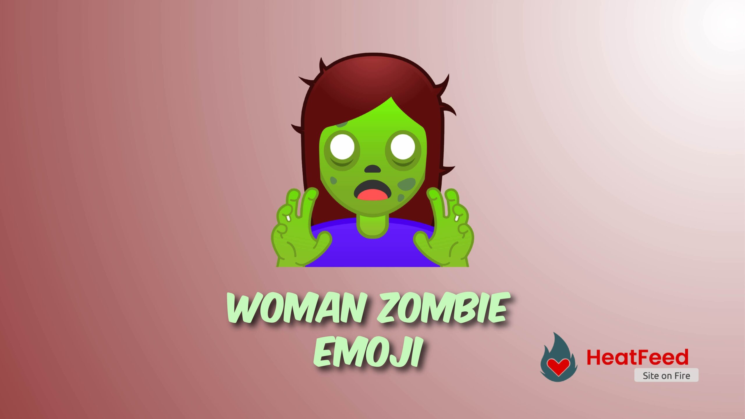 🧟‍♀️ Woman Zombie Emoji - ️ Copy And Paste 📋