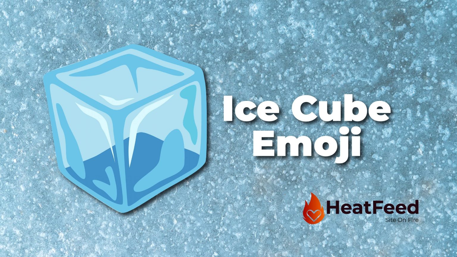 Ice Emoji 🧊 - ️Copy & Paste 📝