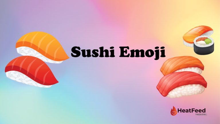 Sushi Emoji 🍣 - ️ Copy and Paste📝