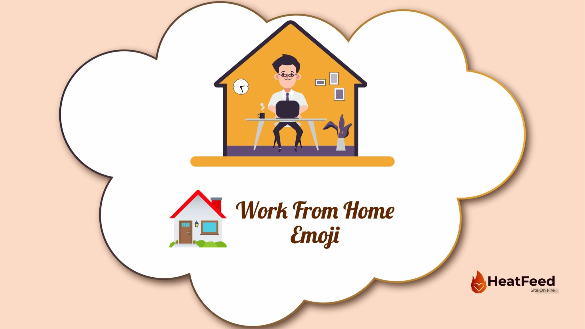 Working From Home Emoji 🏡 - ️Copy And Paste 📋